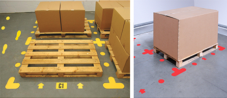 Pallet Bay and Floor Markers | Label Source