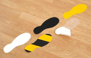 Footprint Stickers | Self-Adhesive Footprints