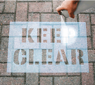 Heavy Duty Stencils | Label Source